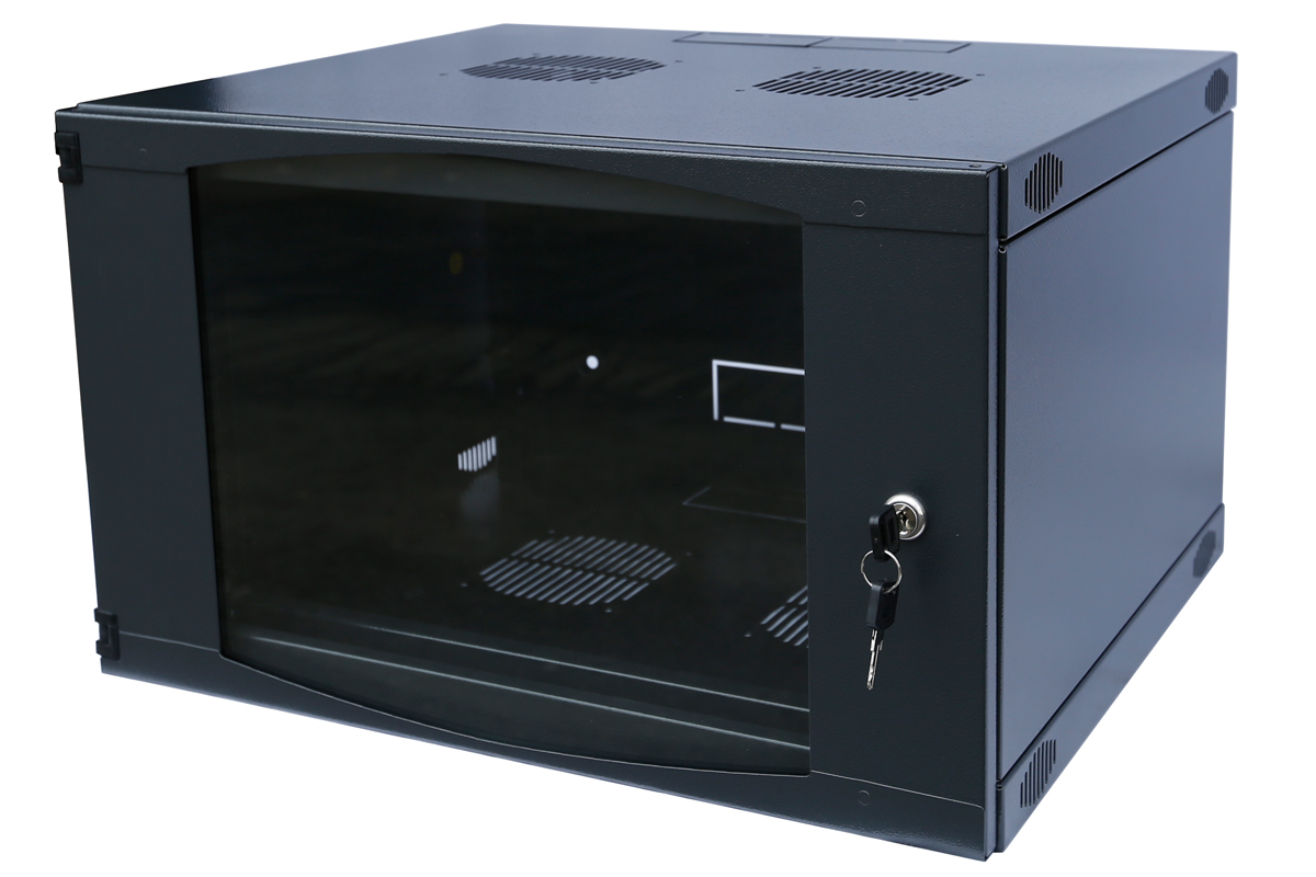 Raising Electronics 6U Wall Mount IT Server Cabinet 19'' 450MM DEEP ...