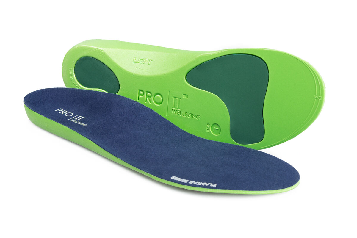 Pro11 wellbeing Orthotic Insoles for Back heel Pain Plantar fasciitis ...