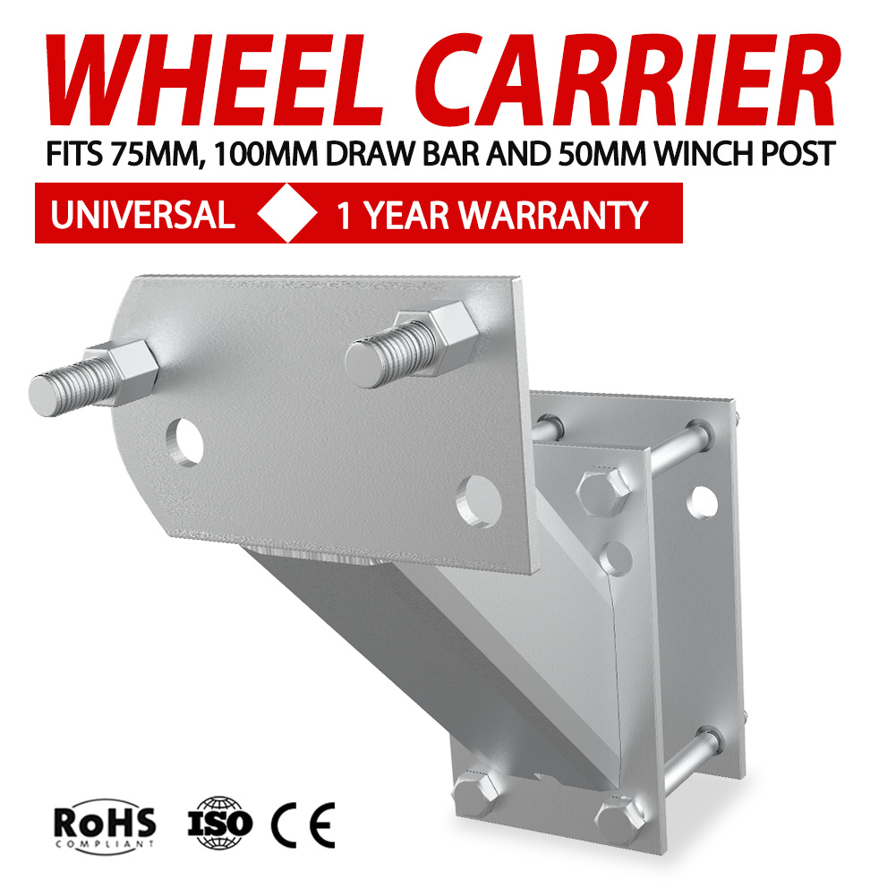 Universal Spare Wheel Carrier Holder CAMPER TRAILER CARAVAN BOAT ...