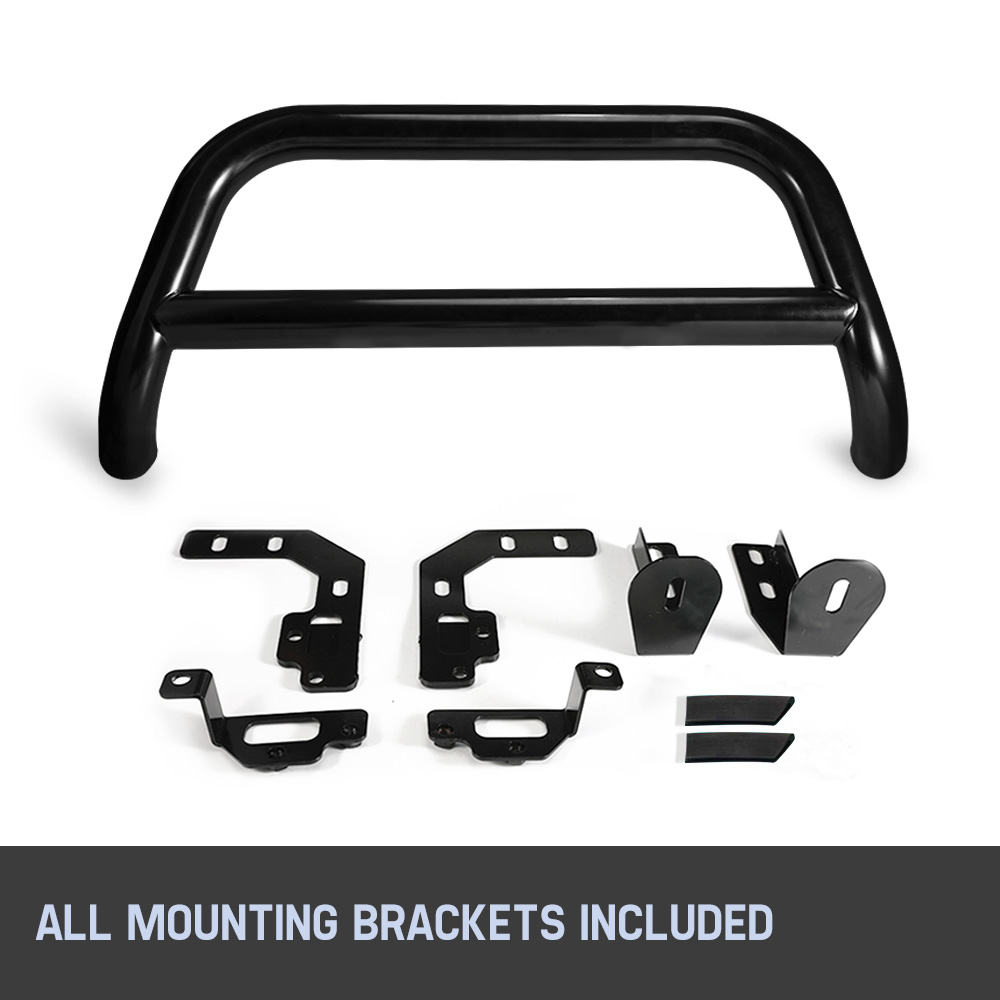 3” Black Nudge Bar For Ford Ranger Px 2012 2018 Grill Guard Steel