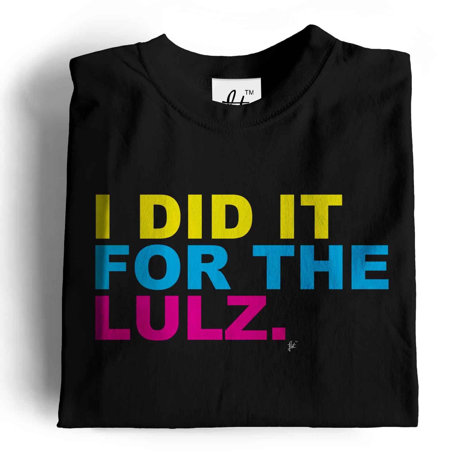 I Did It For The Lulz Geek Troll Dinosaur Humour Mens T-Shirt | eBay
