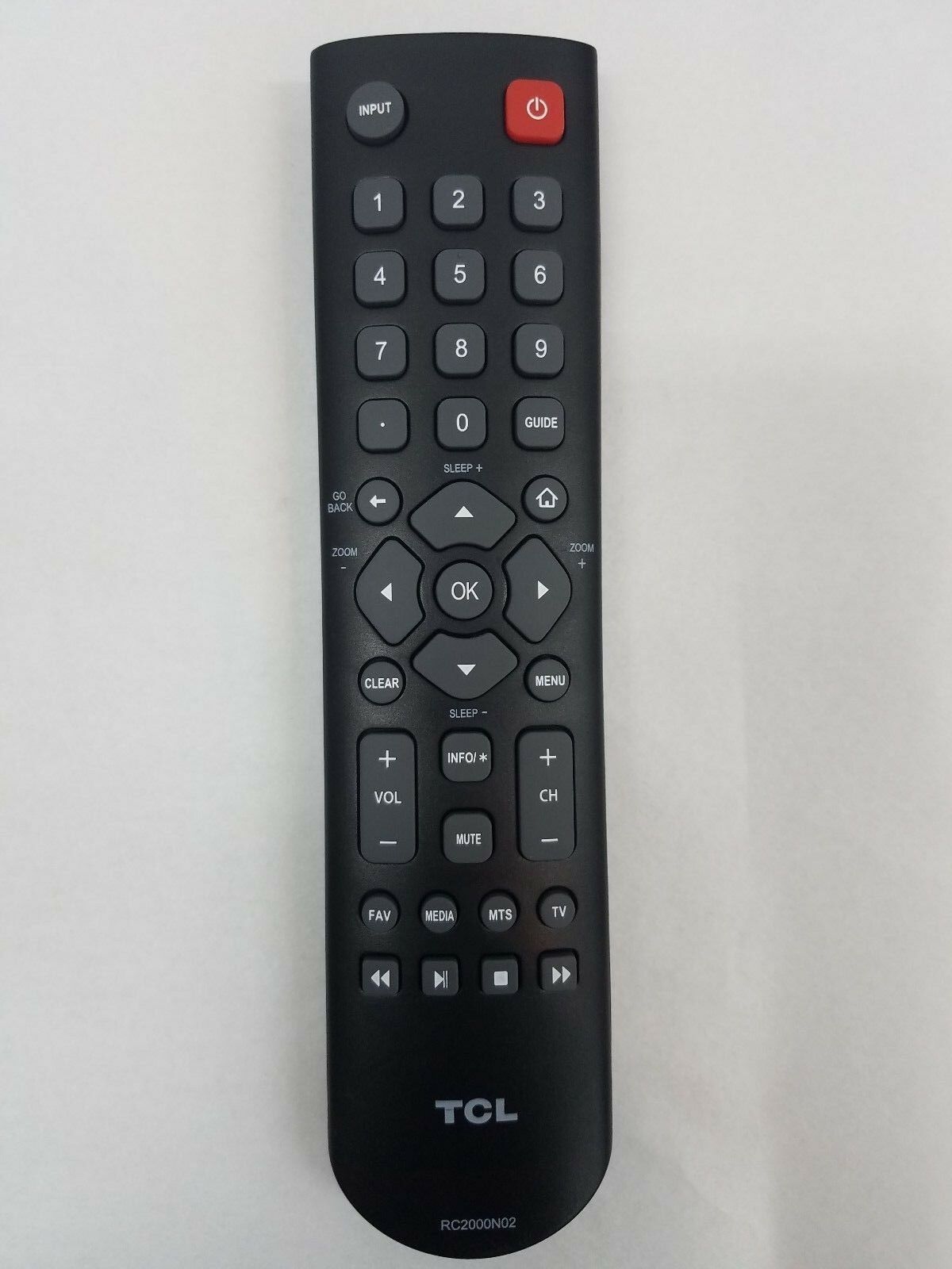 Original TCL RC2000N02 TV Remote Control | eBay