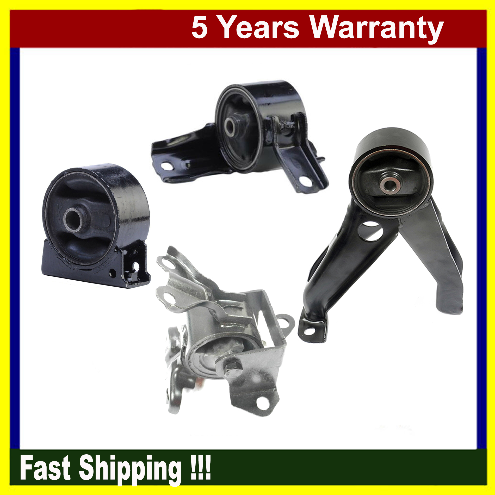 Engine Motor & Auto Trans Mount For Mitsubishi Outlander 3.0L 2007-2013 ...