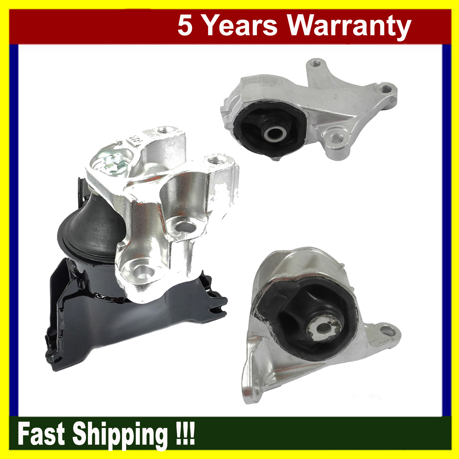 Engine Motor & Trans Mount For Honda CR-V 2.4L 2012-2014 65055 65053 ...