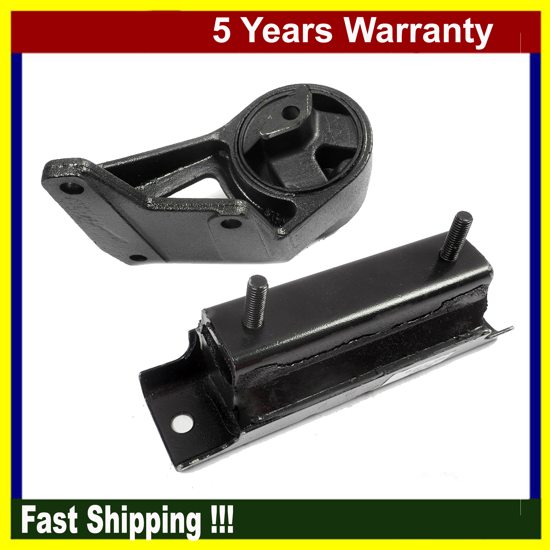 Engine Motor & Trans Mount For Dodge Ram 1500 2500 3500 5.2L 5.9L 8.0L ...