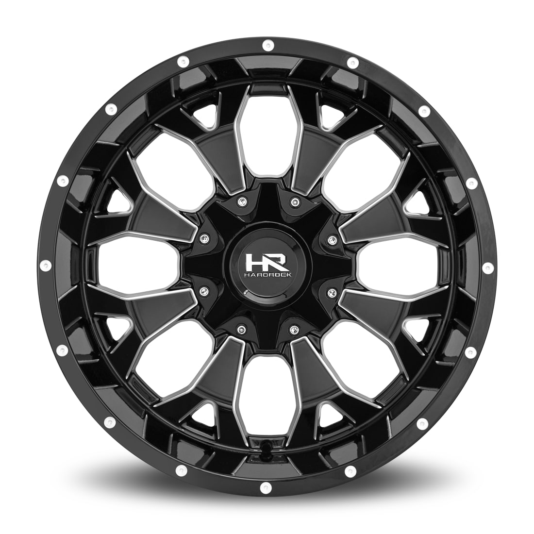 HARDROCK DEVASTATOR 20 Inch 5x150 139 7 Wheel Rim 20x10 Gloss Black