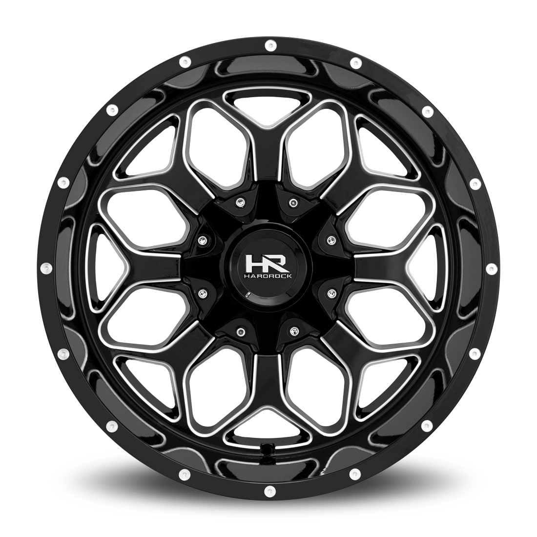 HARDROCK INDESTRUCTIBLE 5X150 139 7 Gloss Black 20 Inch Wheel Rim