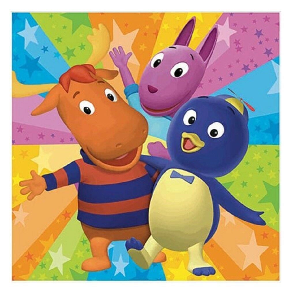 Designware Napkins - Backyardigans - Large - Paper - 2Ply - 16ct - 13 X ...