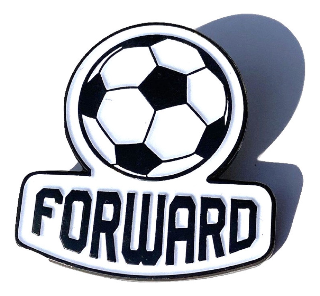 SOCCER BALL PIN - Futball Fans Recognition Reward Enamel Lapel PIN, 3cm ...