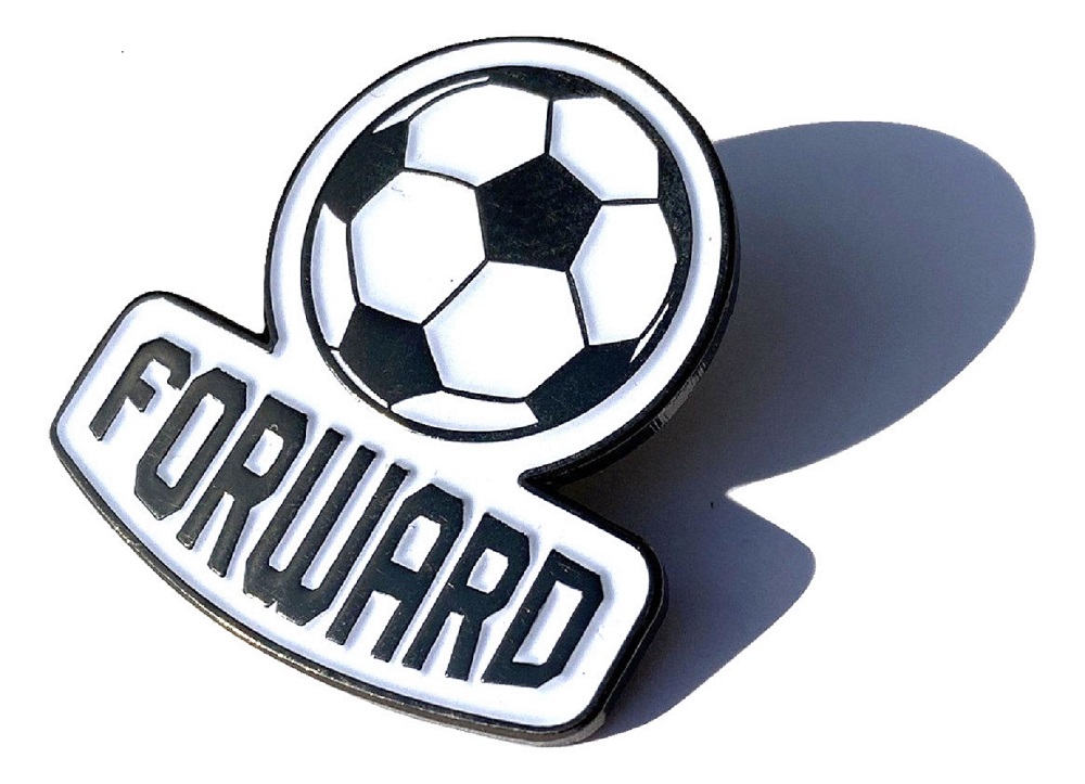 SOCCER BALL PIN - Futball Fans Recognition Reward Enamel Lapel PIN, 3cm ...