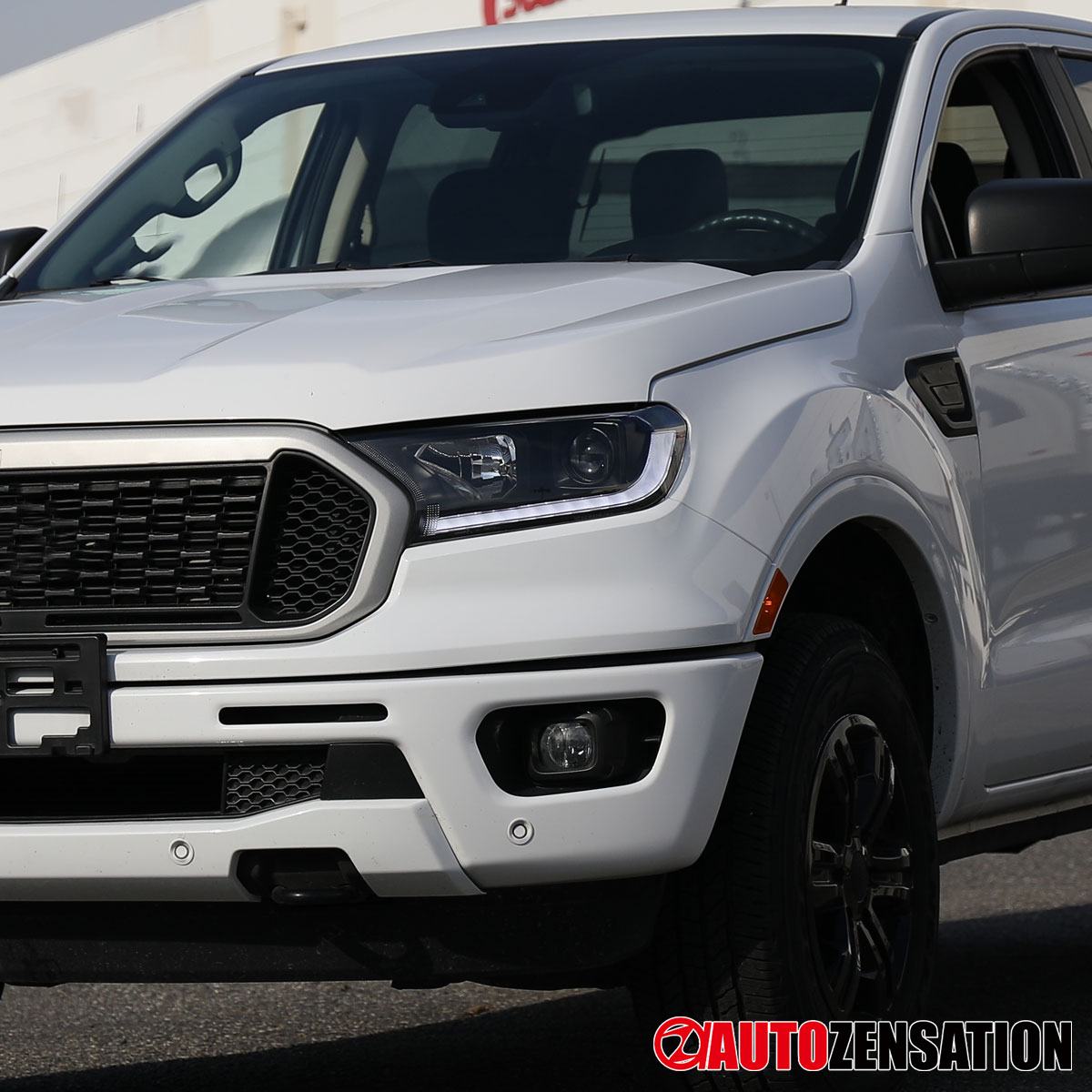 FIT 2019-2023 FORD Ranger XL XLT Black Projector Headlights w ...