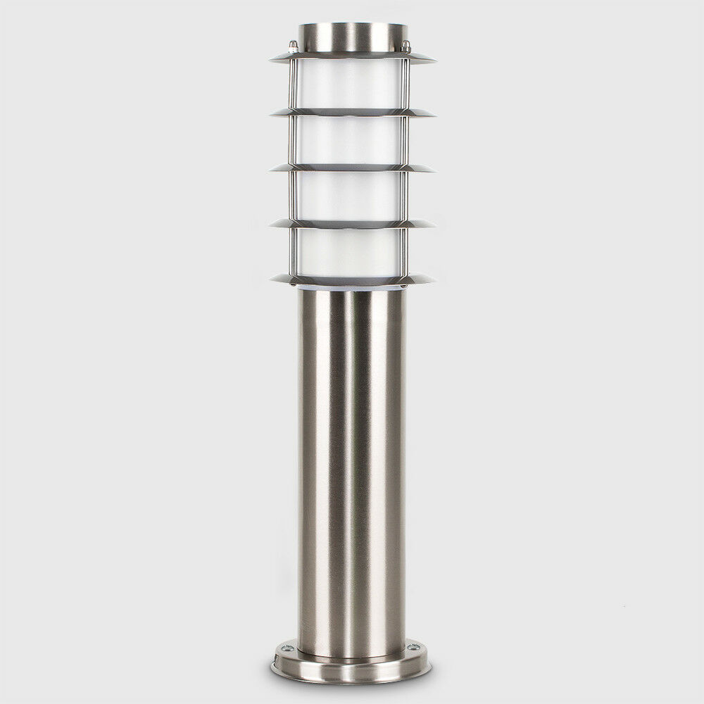 Modern Stylish Outdoor / Garden Bollard Driveway LED Lights Lamp Post ...