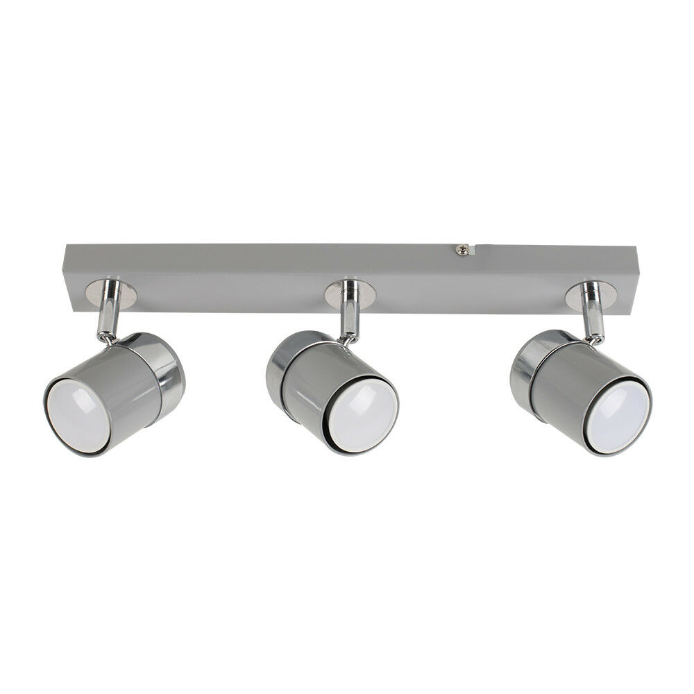 Modern 3 Way Straight Bar Adjustable Spotlight Spot Light Bedroom ...