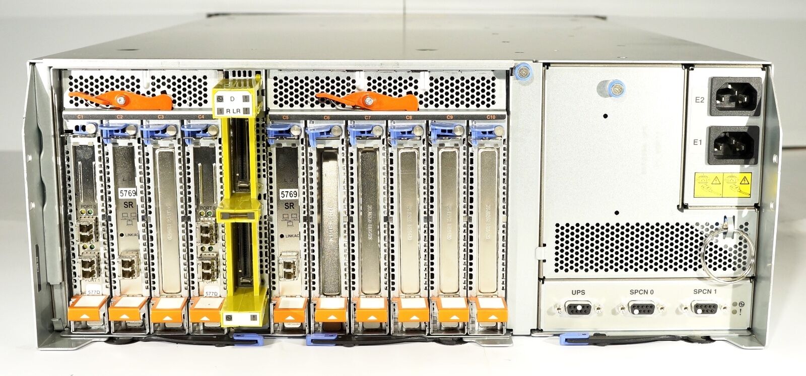 IBM 5877 I/O Expansion Unit 12x Channel 4U Drawer 10 x PCIe 8 Gb Fibre ...