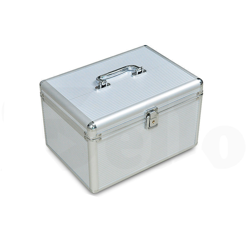 Aluminium CD Case DVD Case Bluray Lock Storage Case Box 240/500/1000 ...