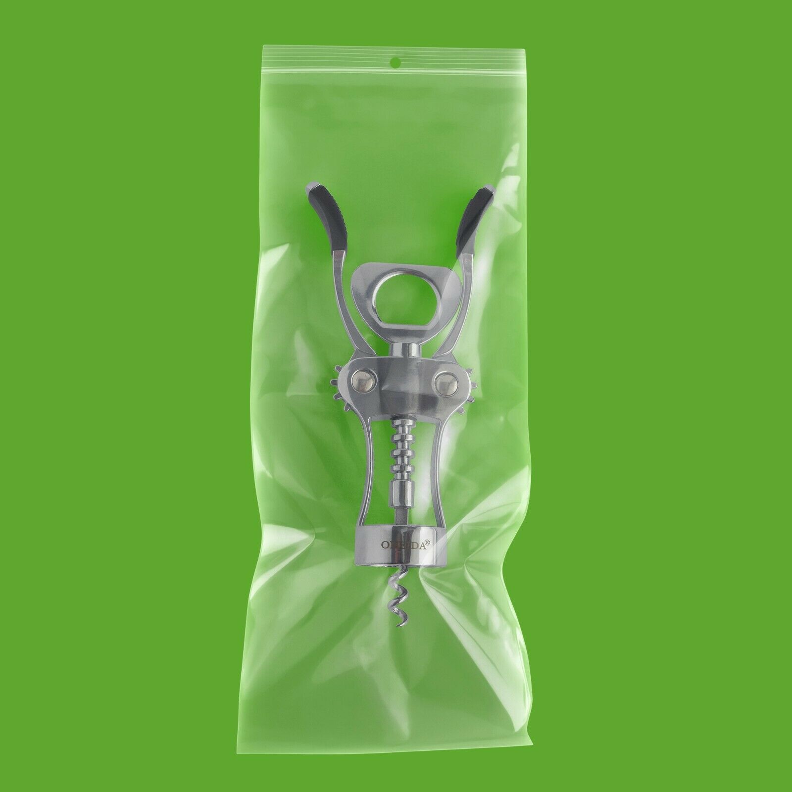 PSBM 500 Pack 5" x 8" Clear Reclosable Hang Hole Plastic Bags, Hanger ...