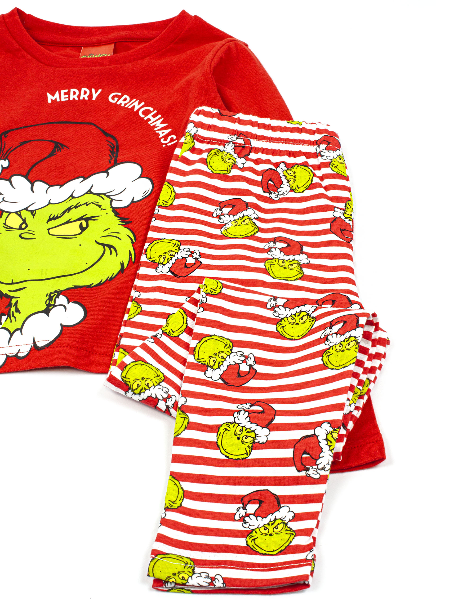 The Grinch Christmas Pyjamas Family Matching PJ Sets Men, Women, Boys ...