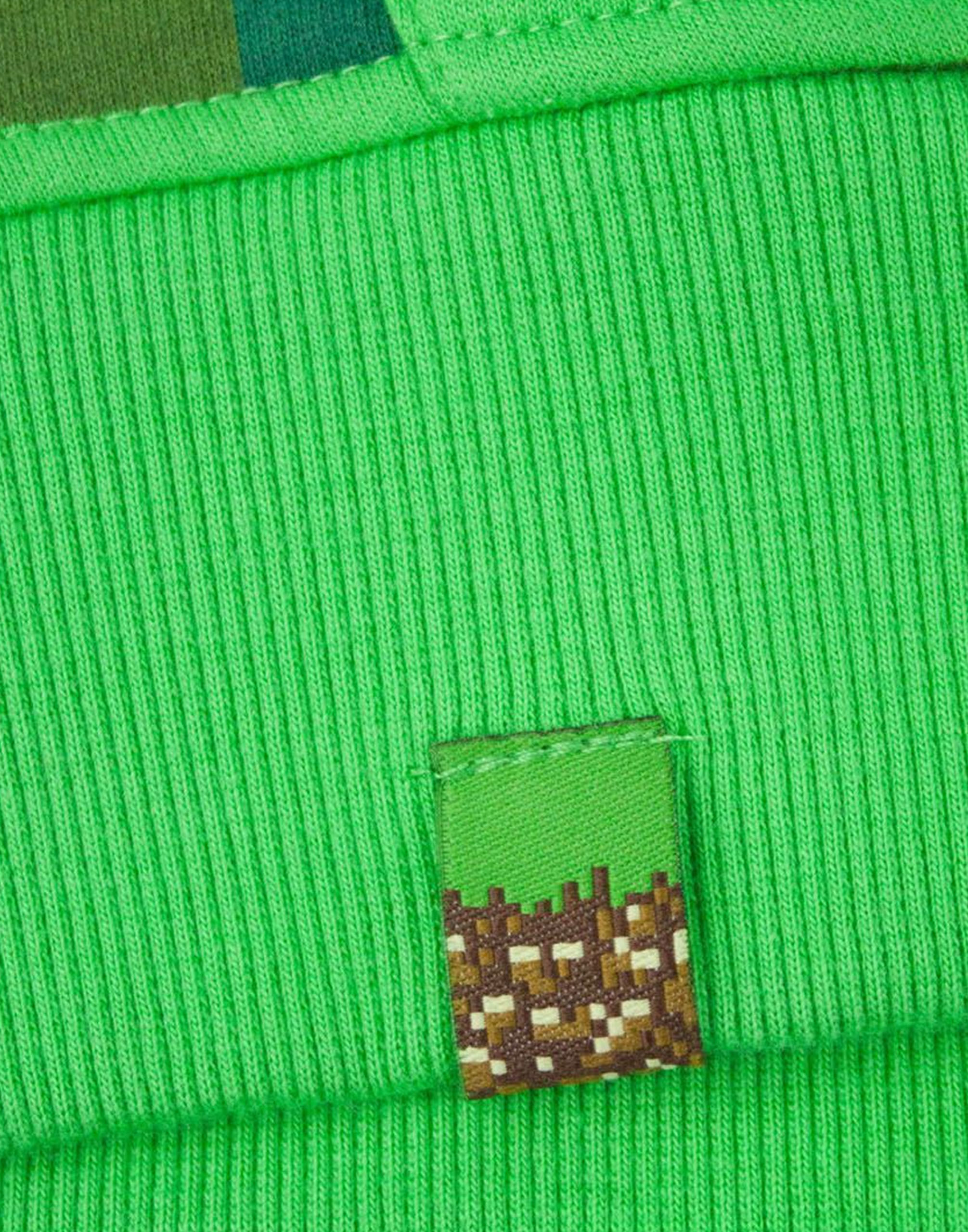 Minecraft Children's/Boy's Official Creeper Character Zip Up Hoodie | eBay