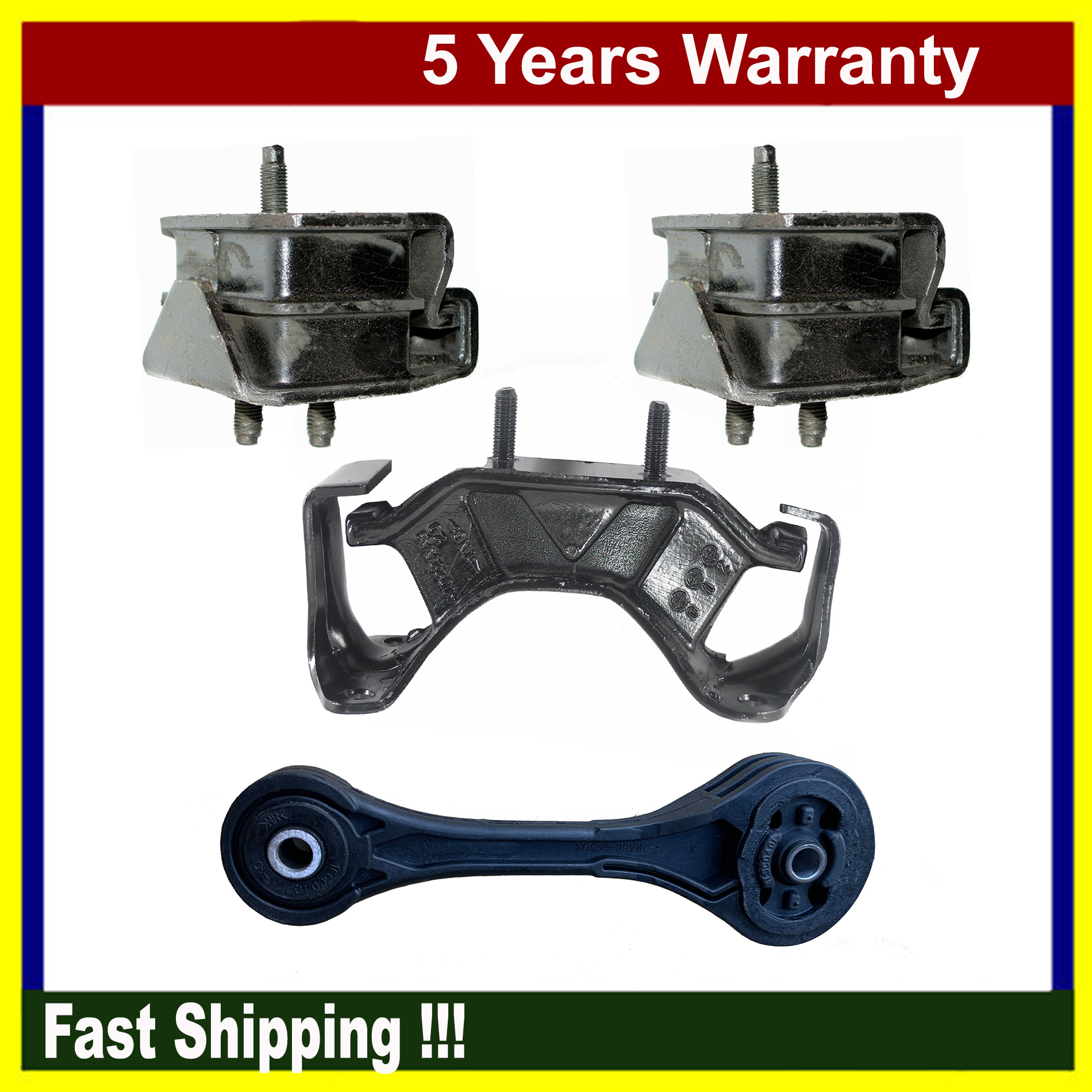 Motor & Manual Trans Mount For Subaru Forester Impreza Legacy 2.2L 2.5L ...