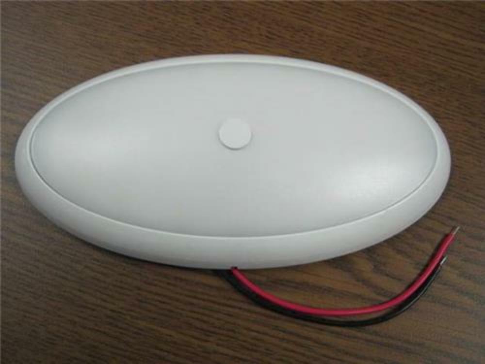 NEW White RV, Trailer, Camper LED Interior Ceiling Dome Light 12V! Push ...