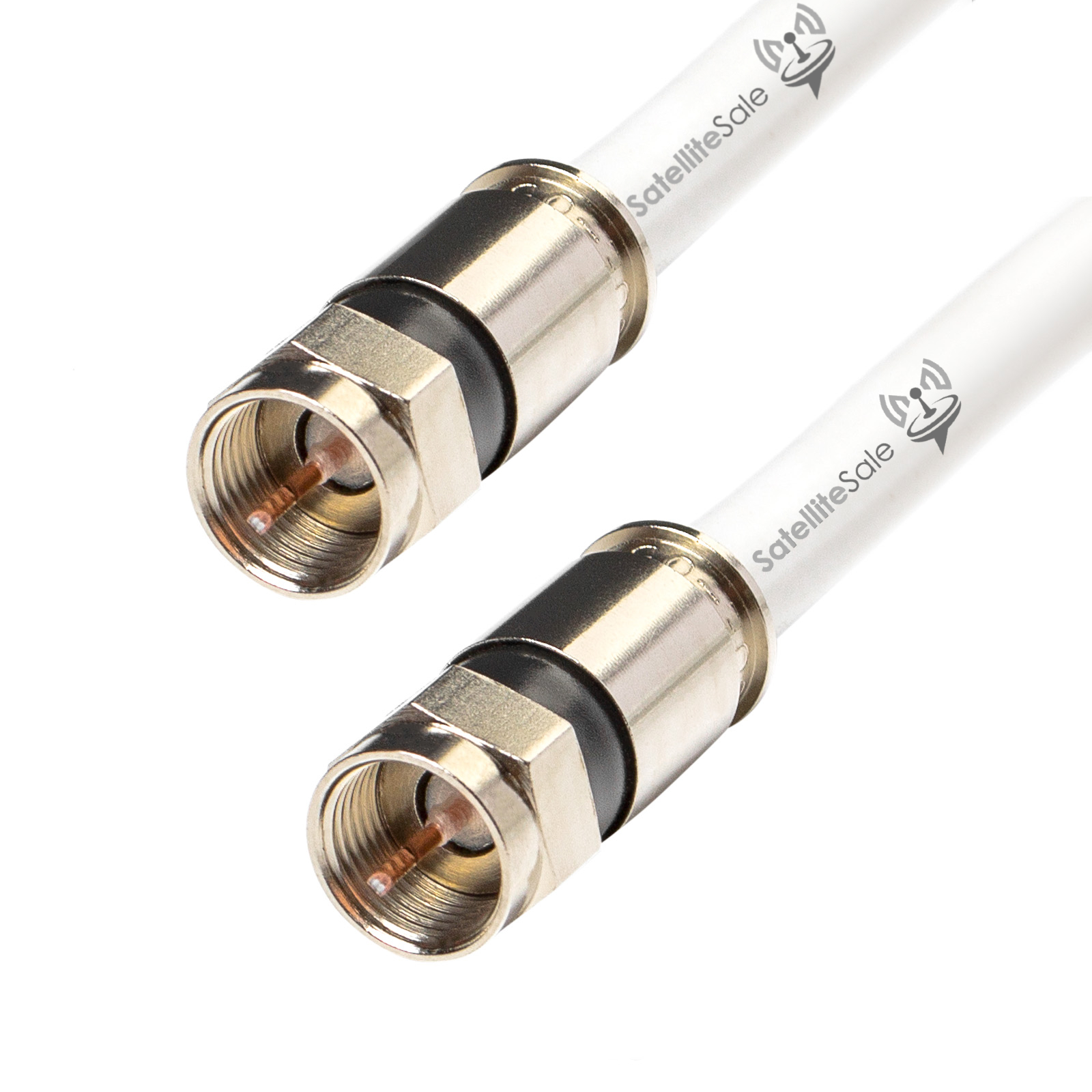 SatelliteSale Digital F-Type Coaxial 18 AWG RG-6 Satellite HDTV Indoor ...
