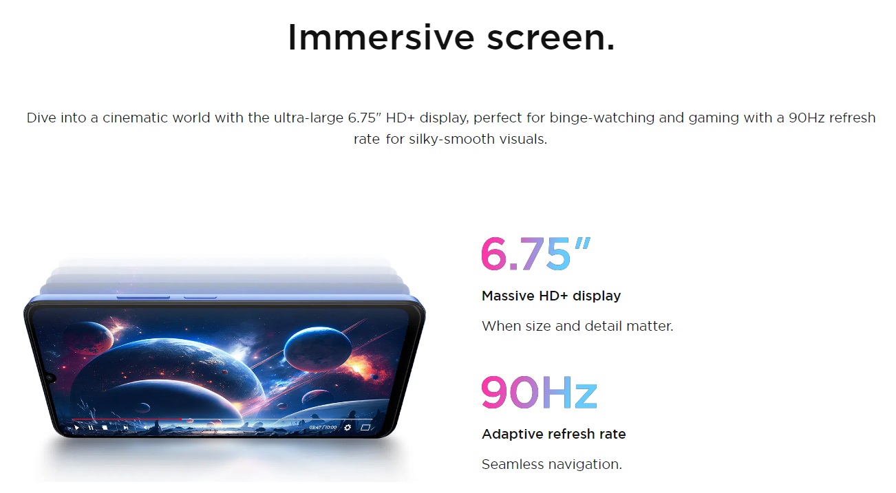 TCL 505S (256GB, 14GB RAM*) 6.75" Dual SIM GSM Unlocked (US + Global ...