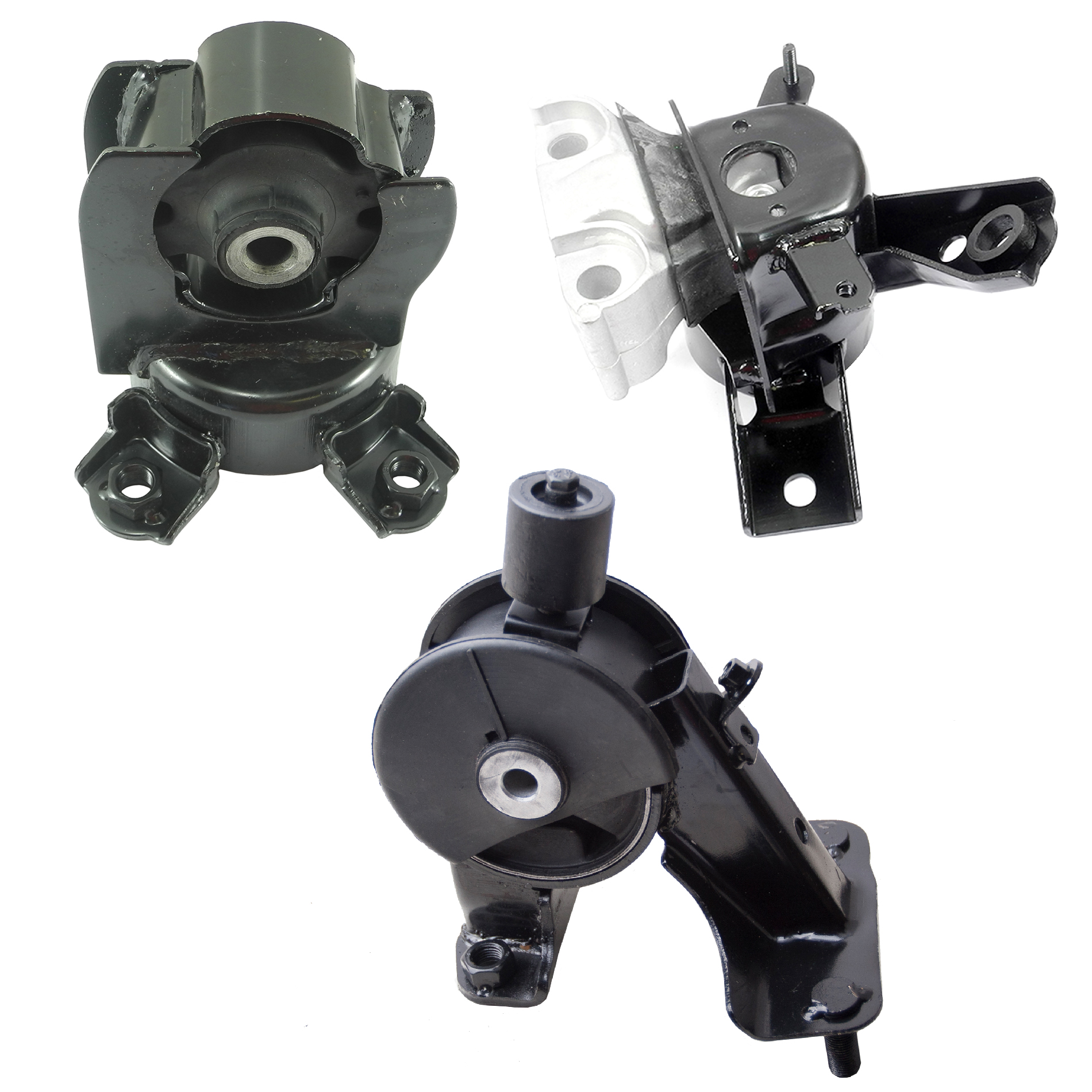 For 2006 2007-2012 Toyota RAV4 3.5L V6 FWD Set of 3PCS Engine Motor ...