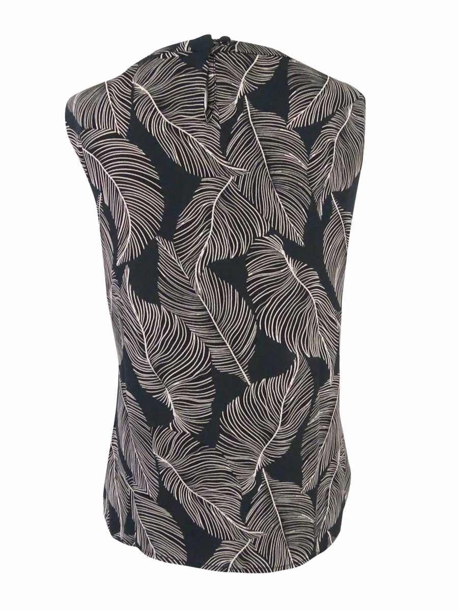 Kasper Women's Printed Jewel-Neck Shell Top | eBay