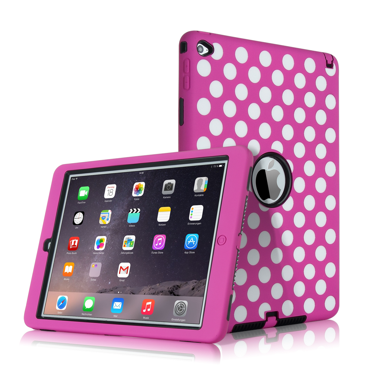 Heavy Duty Hybrid Shockproof Hard Case Cover for Apple iPad Air 2 (iPad ...