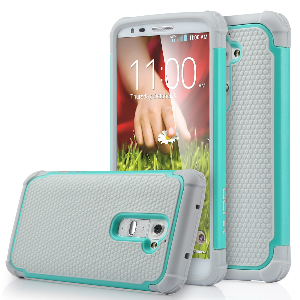 Hybrid Rugged Rubber Impact Matte Hard Case Cover Skin For Android ...
