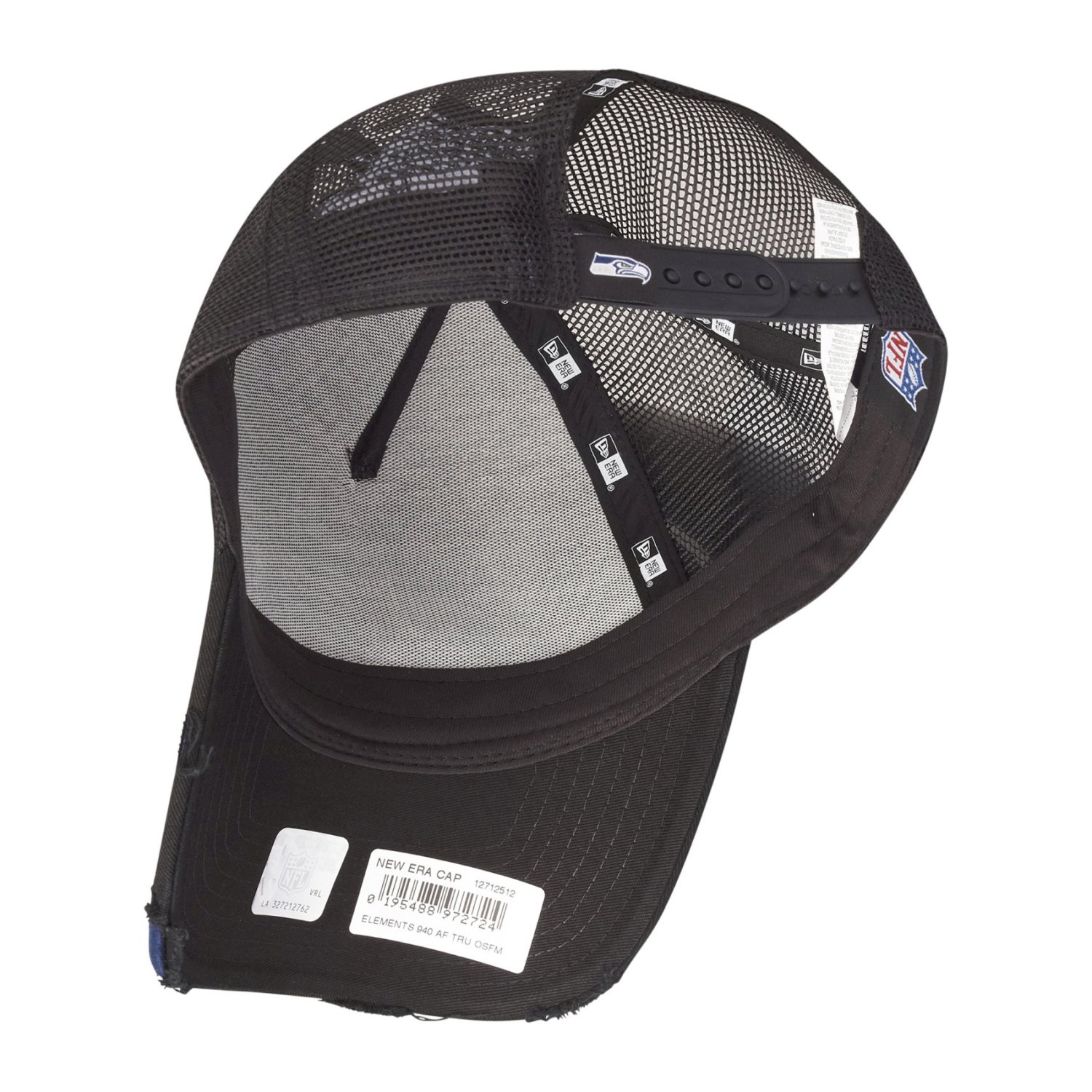 New Era Adjustable Trucker Cap - DISTRESSED NFL Teams | eBay.de