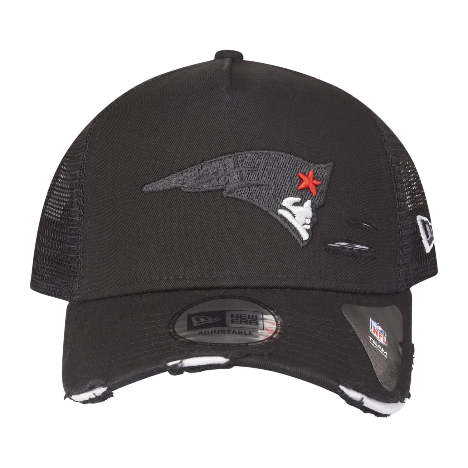 New Era Adjustable Trucker Cap - DISTRESSED NFL Teams | eBay