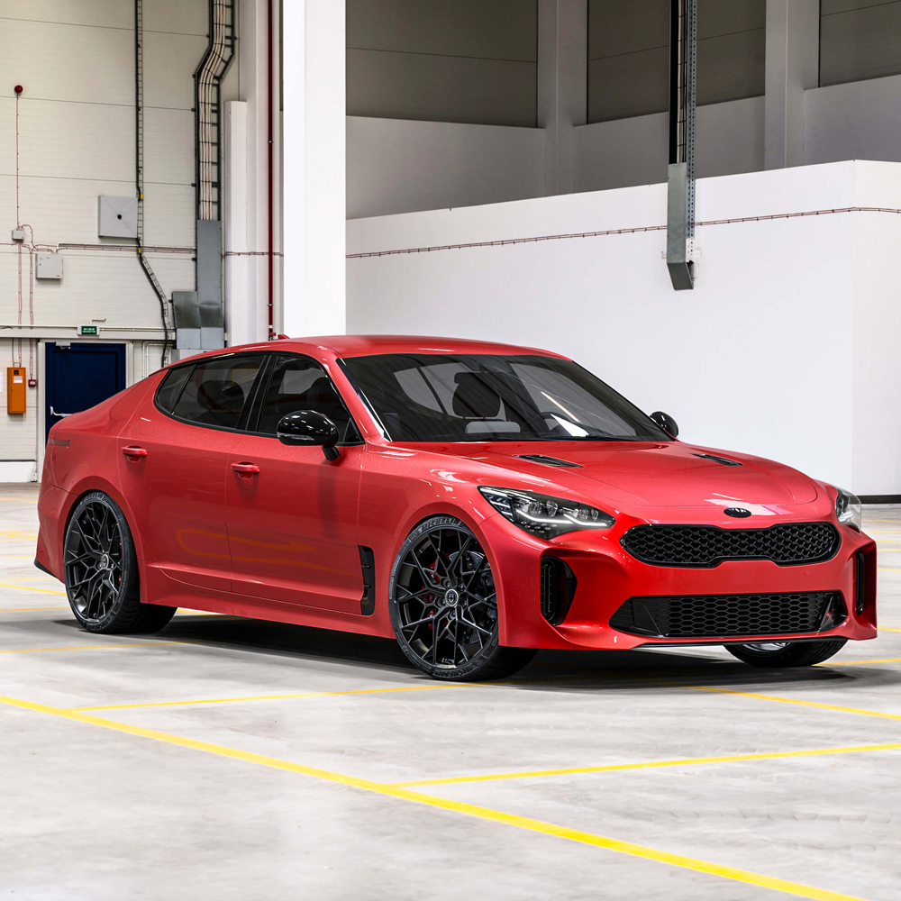 20" HRE FF10 Black Forged Concave Wheels Rims Fits 2017-2020 Kia ...