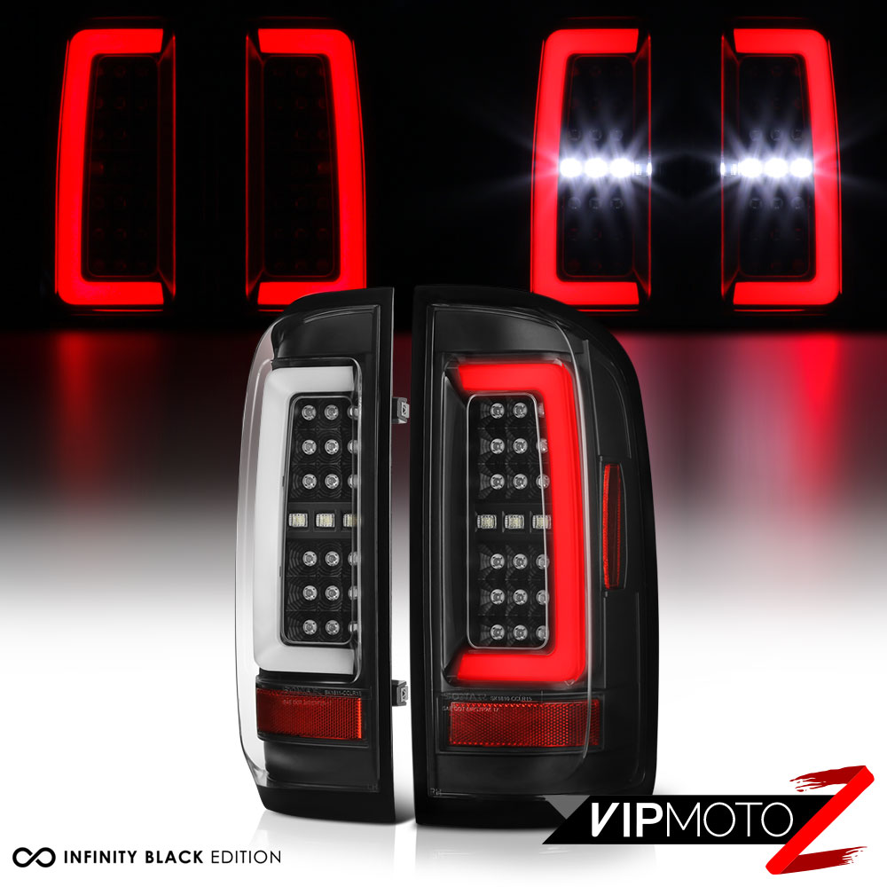 [FULL LED] For 15-21 Chevy Colorado Pickup Black Neon Tube Tail Light ...