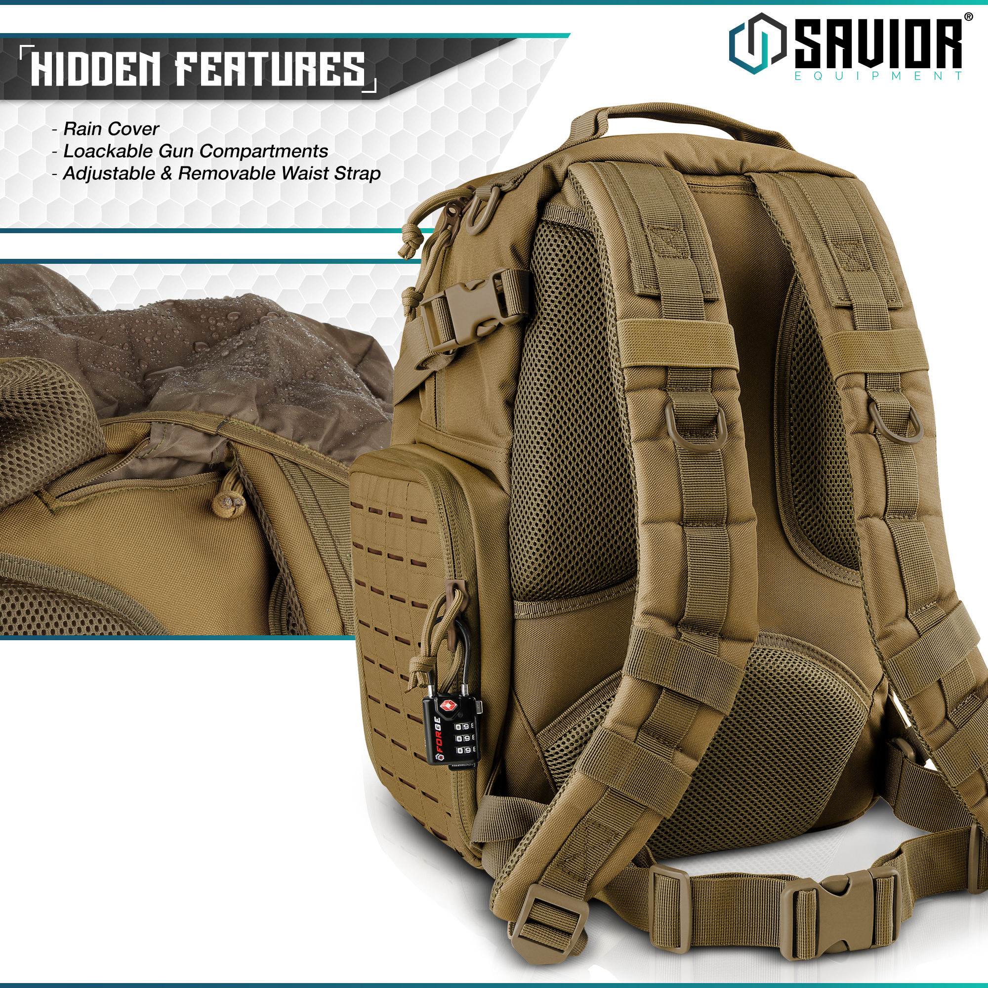 Savior Tactical Gun Padded Compact Pistol Shooting Range Backpack Savior Tactical Gun Padded Compact Pistol Shooting Range Backpack