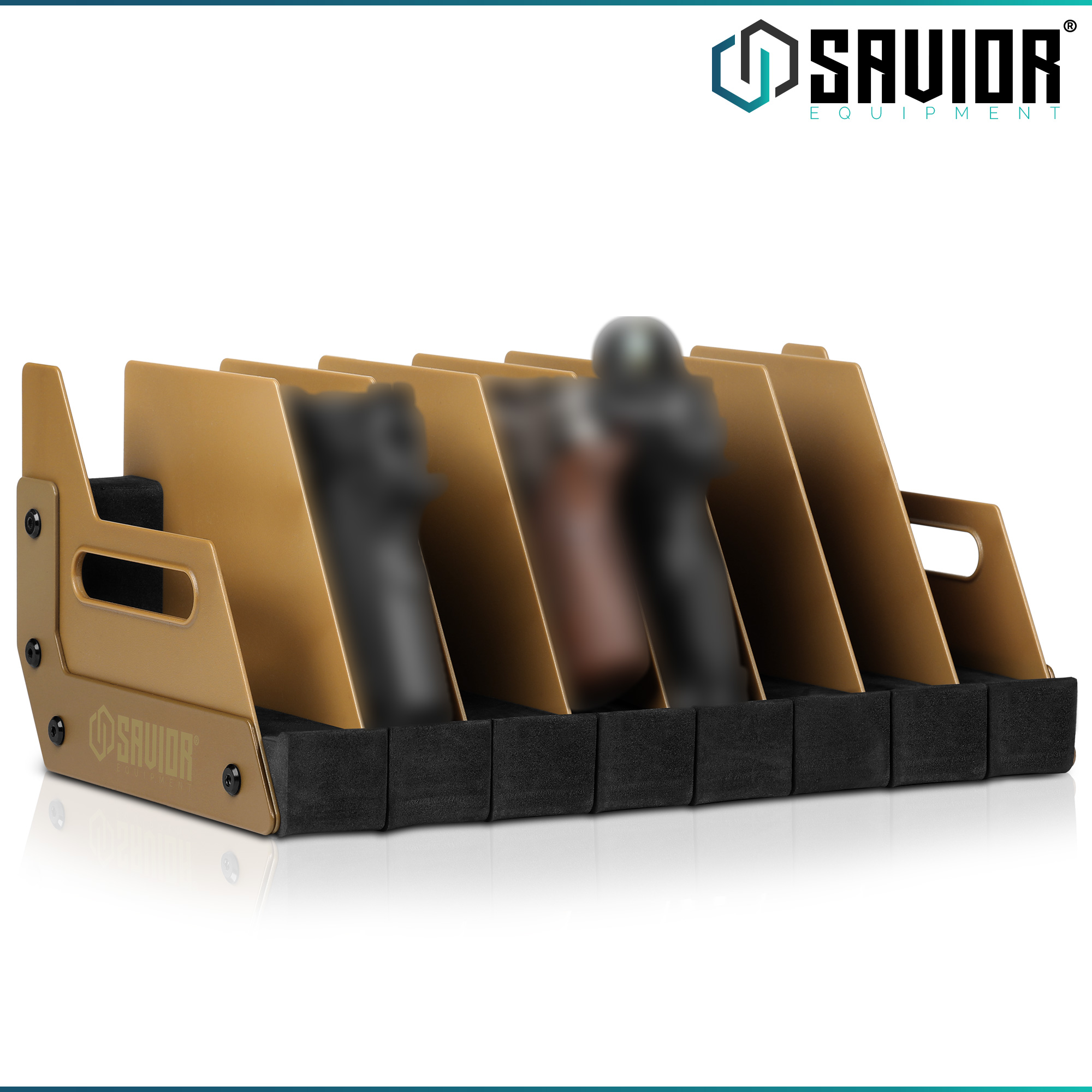 [SAVIOR]4-12 Gun Pistol Rack Revolver Handgun Storage Gun Safe ...