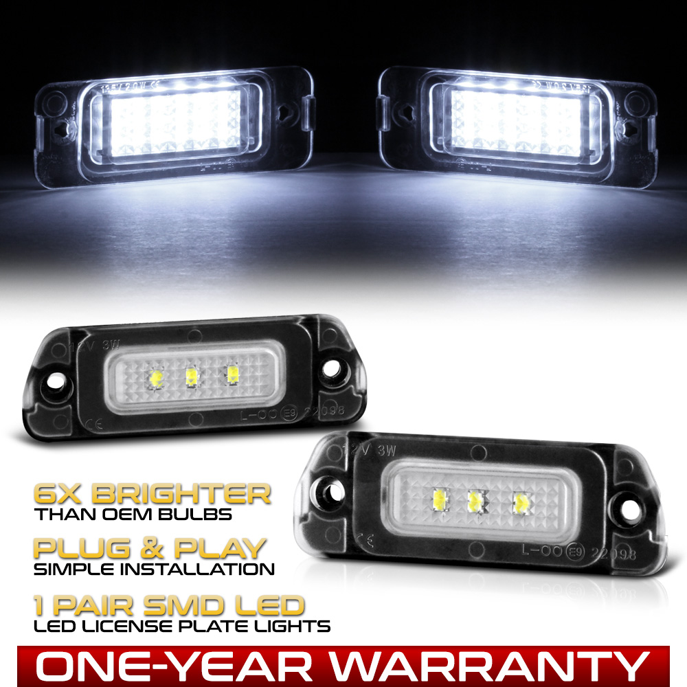 [DIESEL ENGINE]Mercedes W164 W251 GL SUV SMD LED License Plate Light ...