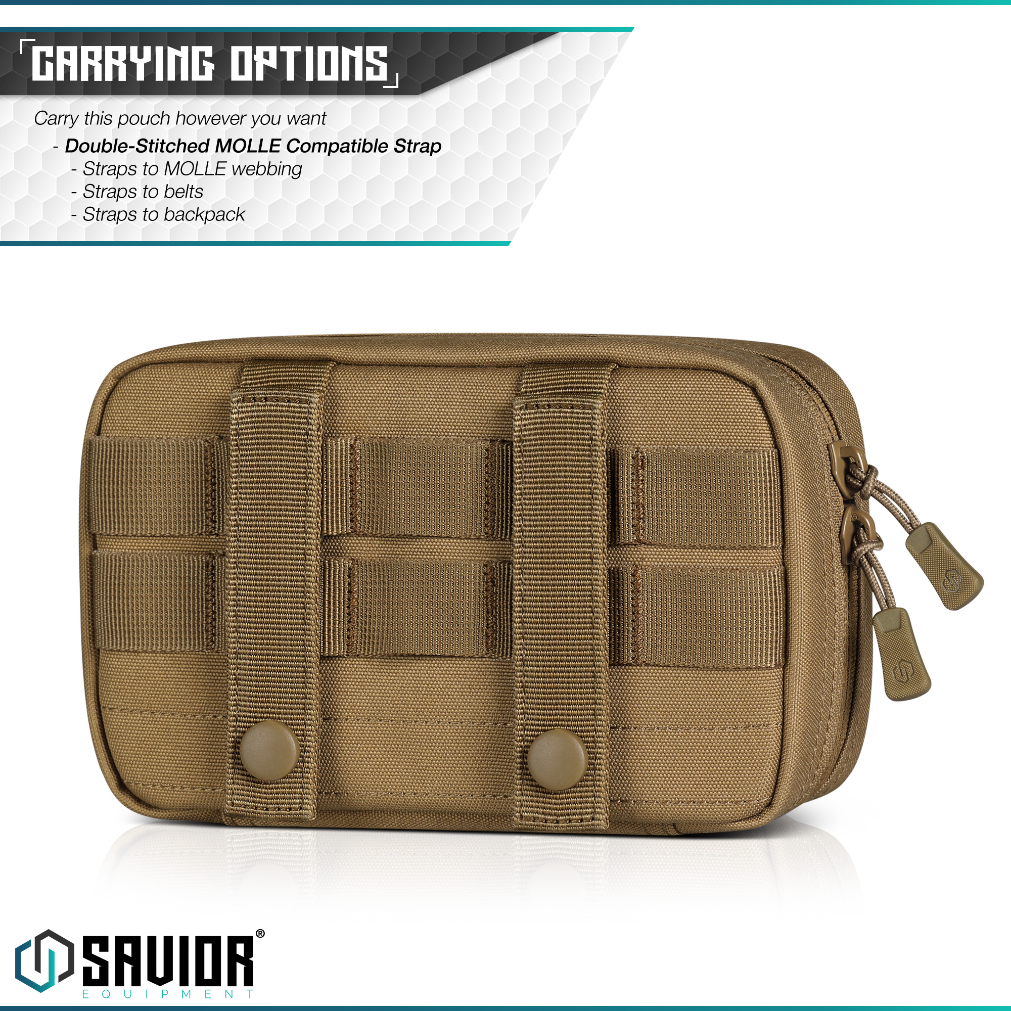 Savior IFAK Buddy MOLLE Medical First Aid Kit Pouch Military EMT Belt ...
