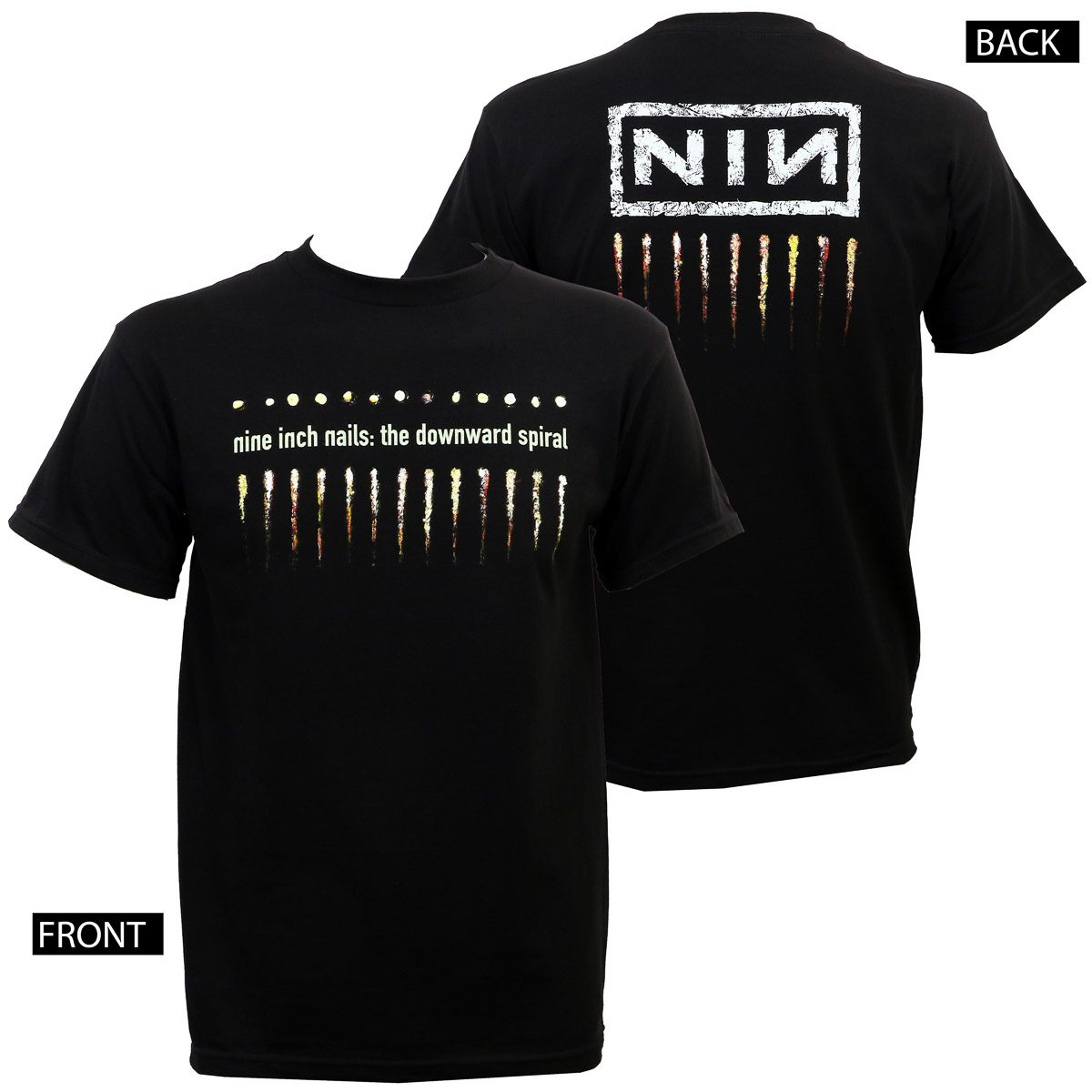 Nine Inch Nails T-Shirt - The Downward Spiral - Merch2rock Alternative ...