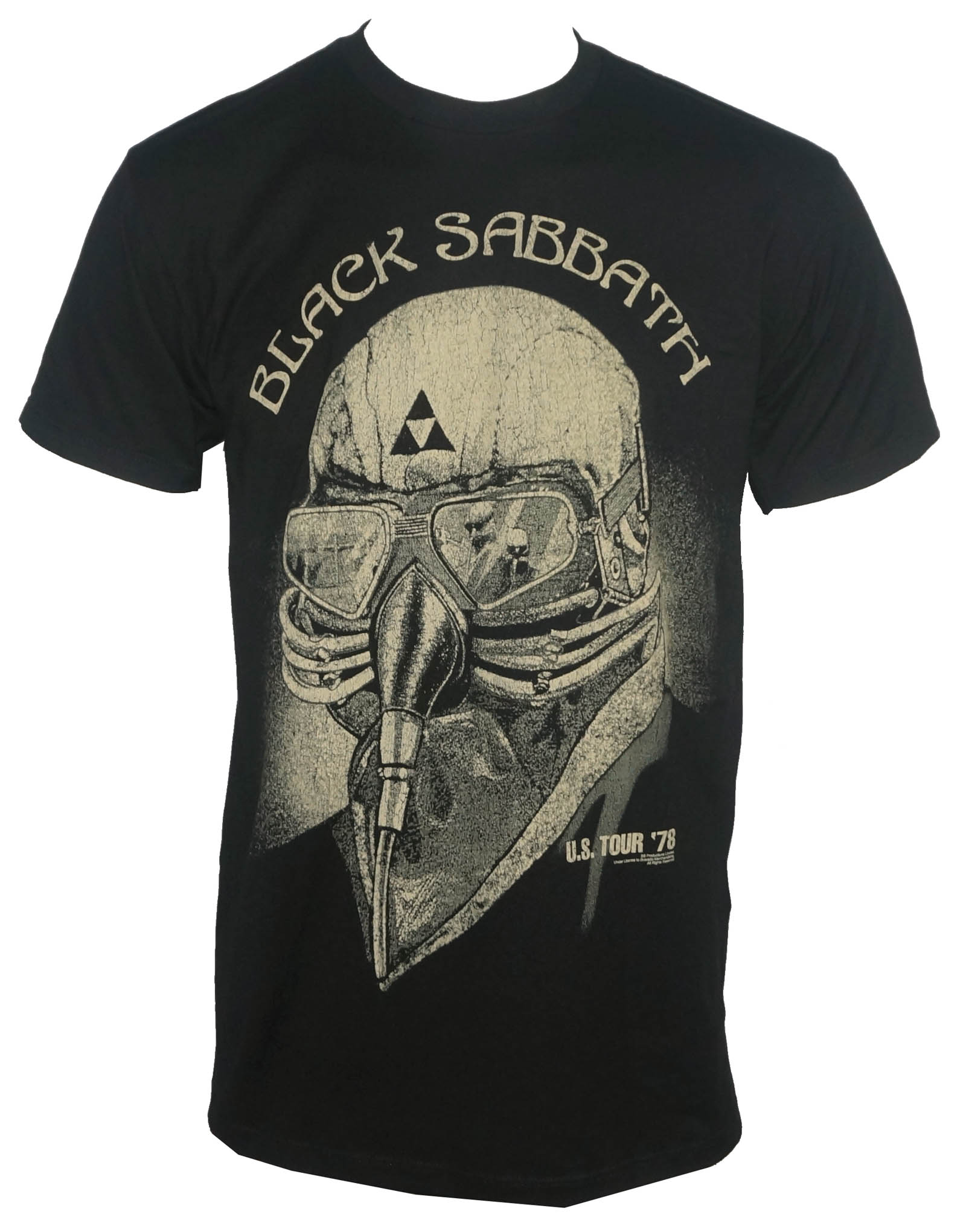 Black Sabbath T-Shirt - Europe 75 - Merch2rock Alternative Clothing