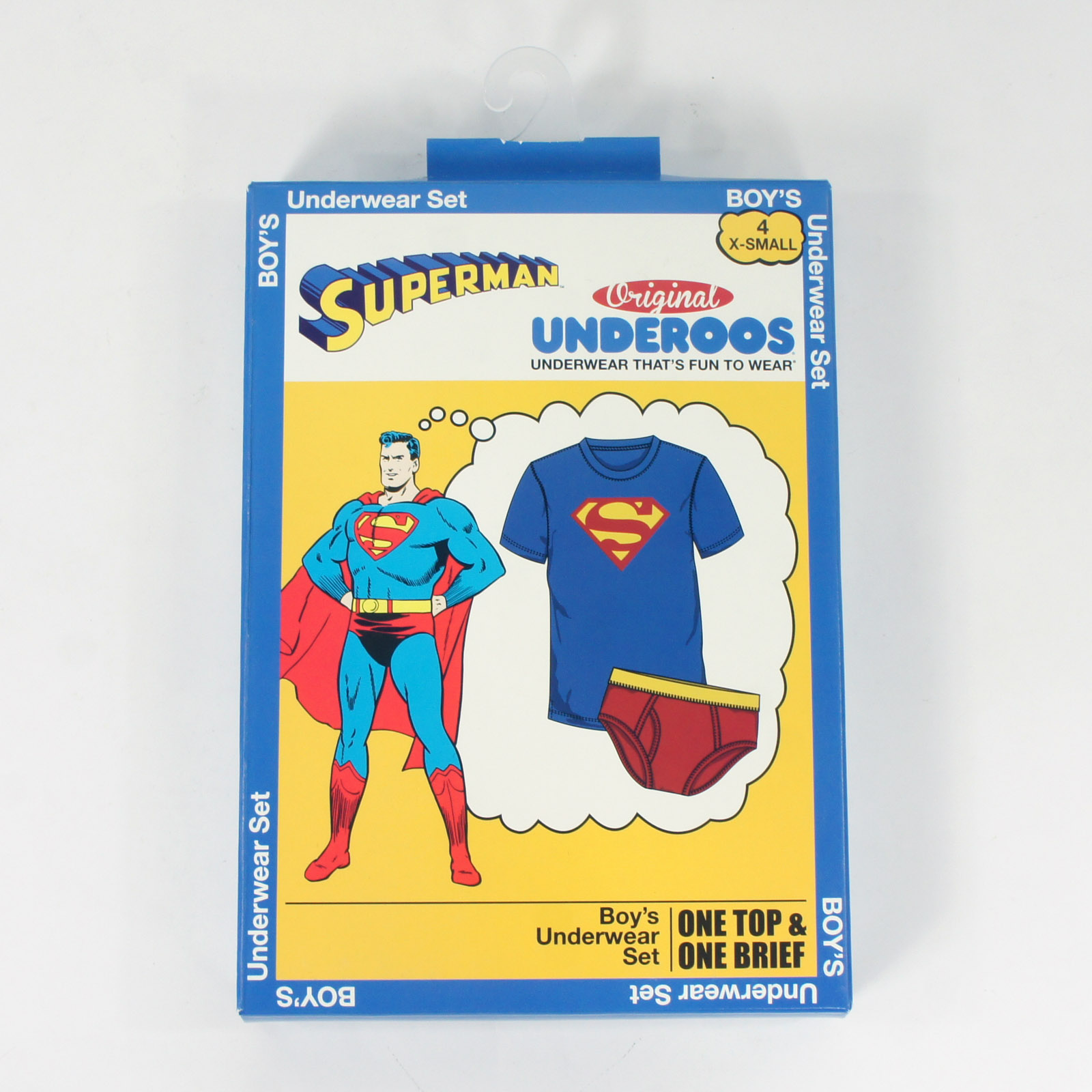 DC Comics Boys Underwear Set - Superman Underoos - Merch2rock ...