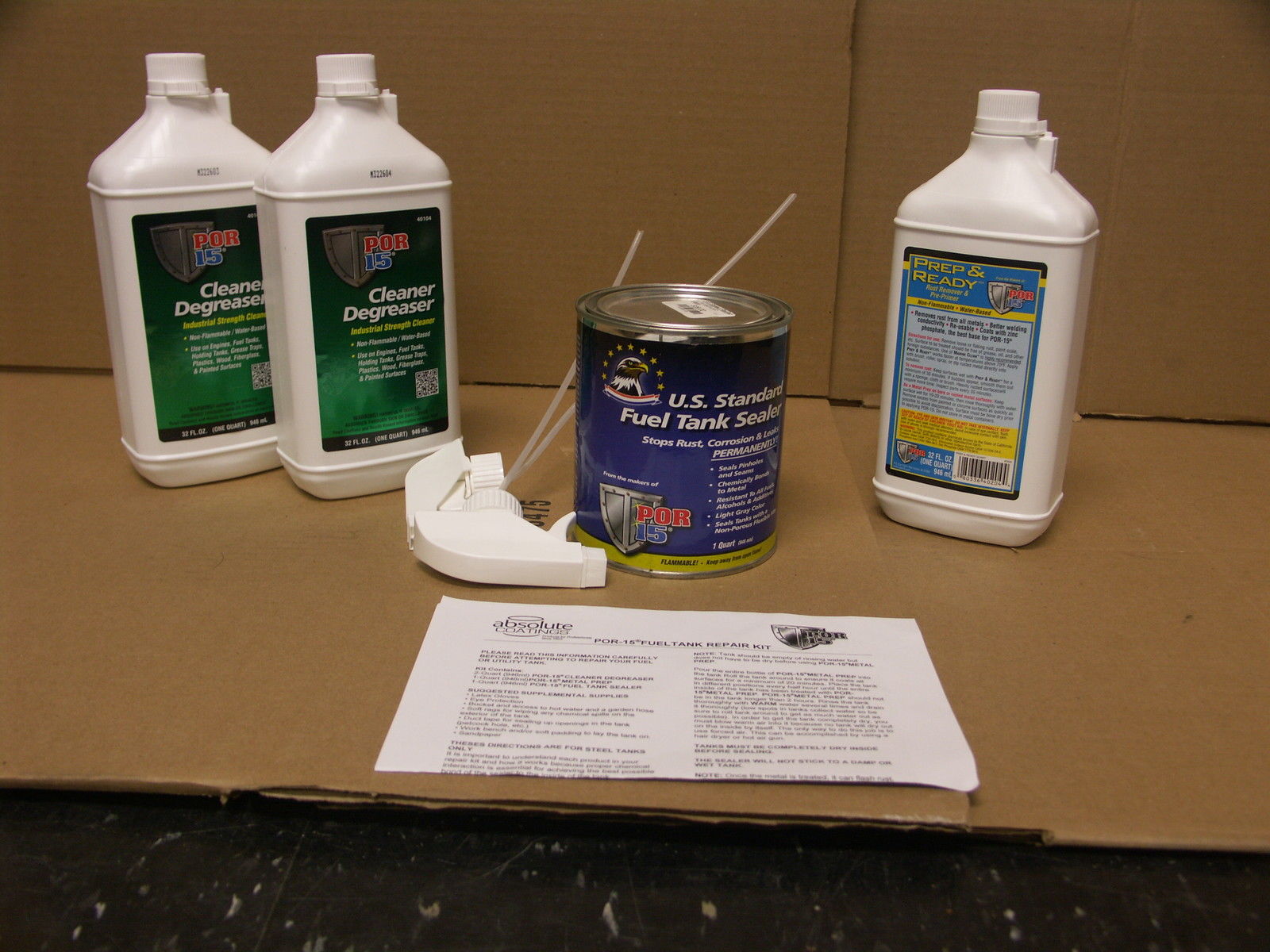 Por 15 Fuel Tank Repair Kit