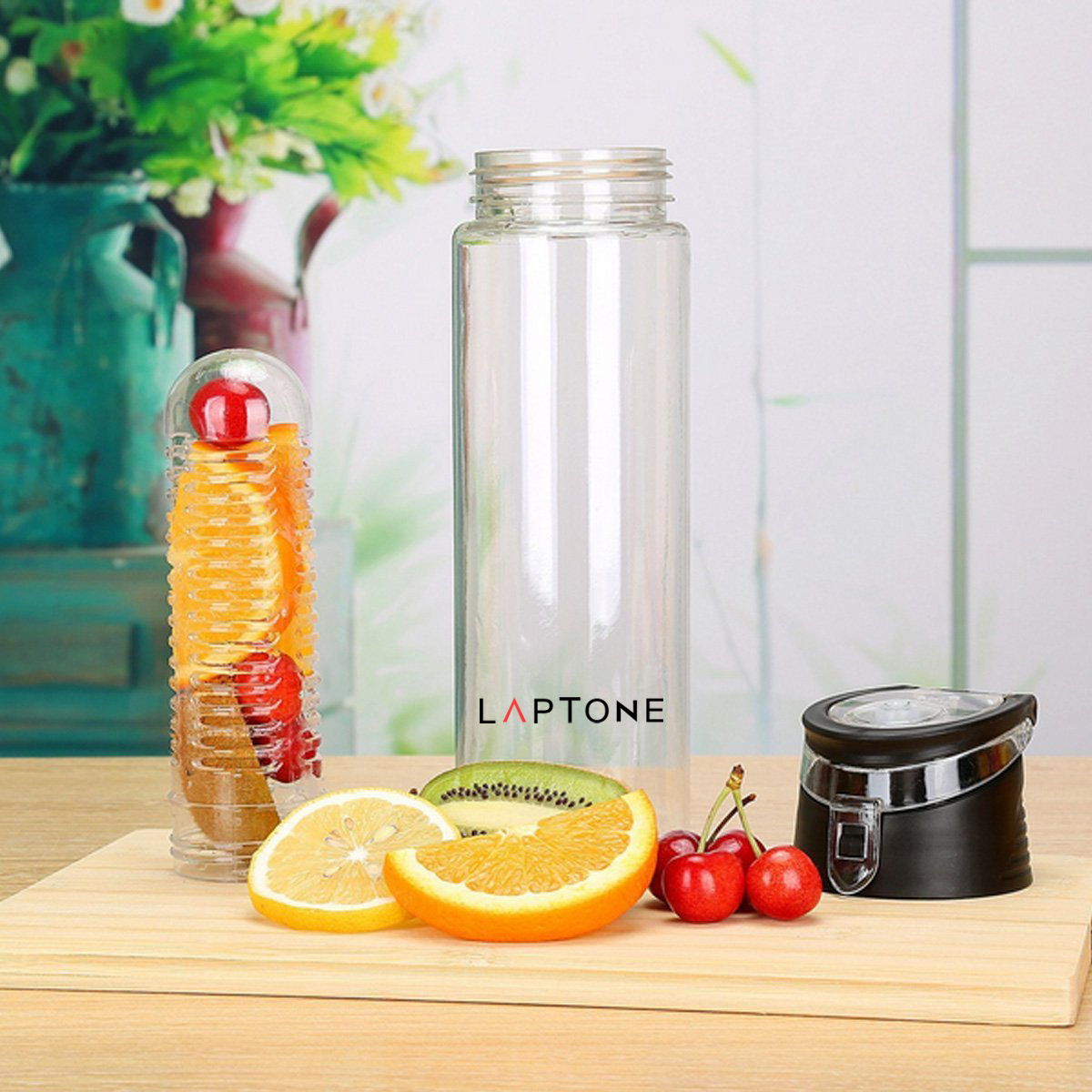 Laptone 800ML Fruit Infusion Infusing Infuser Water Bottle Sports ...