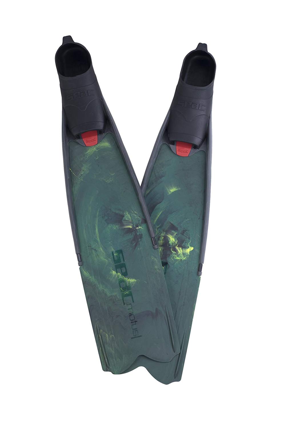 Seac Motus Long Diving Soft and Powerful Fins for Spearfishing for sale ...