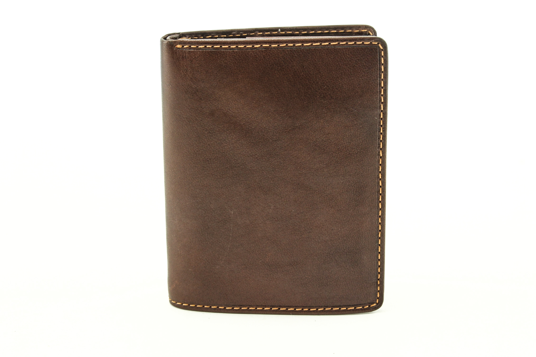 Tony Perotti Italian Leather Express Vertical Trifold Wallet w/ ID in ...