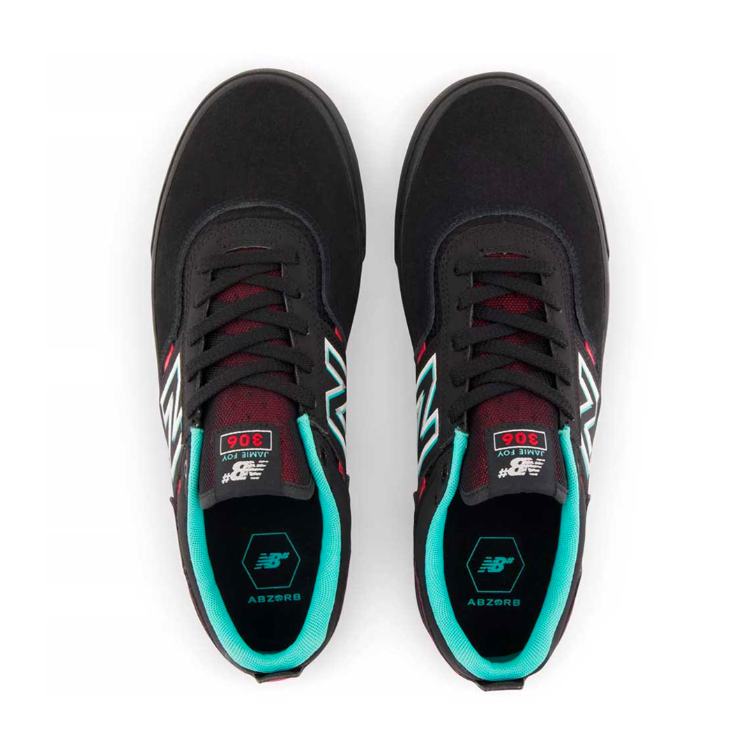 New Balance Numeric "306" Sneakers (Black/Electric Red) Jamie Foy ...
