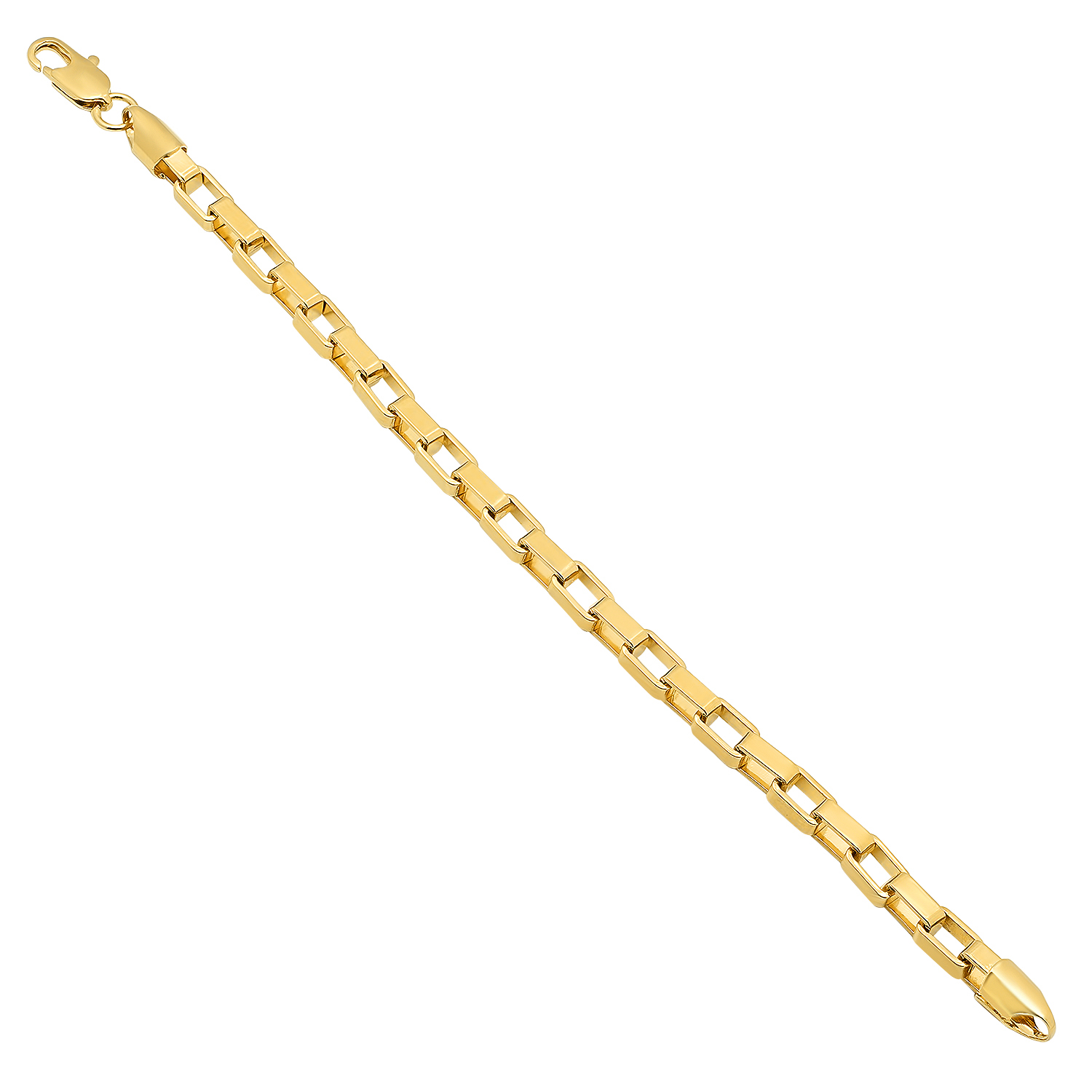 5mm 14k Gold Plated Box Chain | eBay
