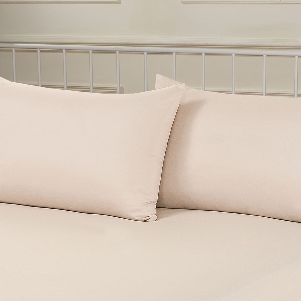 Brentfords Plain Dyed Fitted Bed Sheets Non-Iron Single Double King ... Brentfords Plain Dyed Fitted Bed Sheets Non-Iron Single Double King ...
