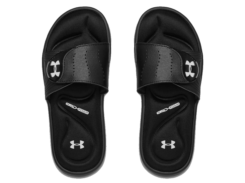 Under Armour Women Ignite IX 4d Foam Pad Slides Sandals 6 Black 3022717 ...
