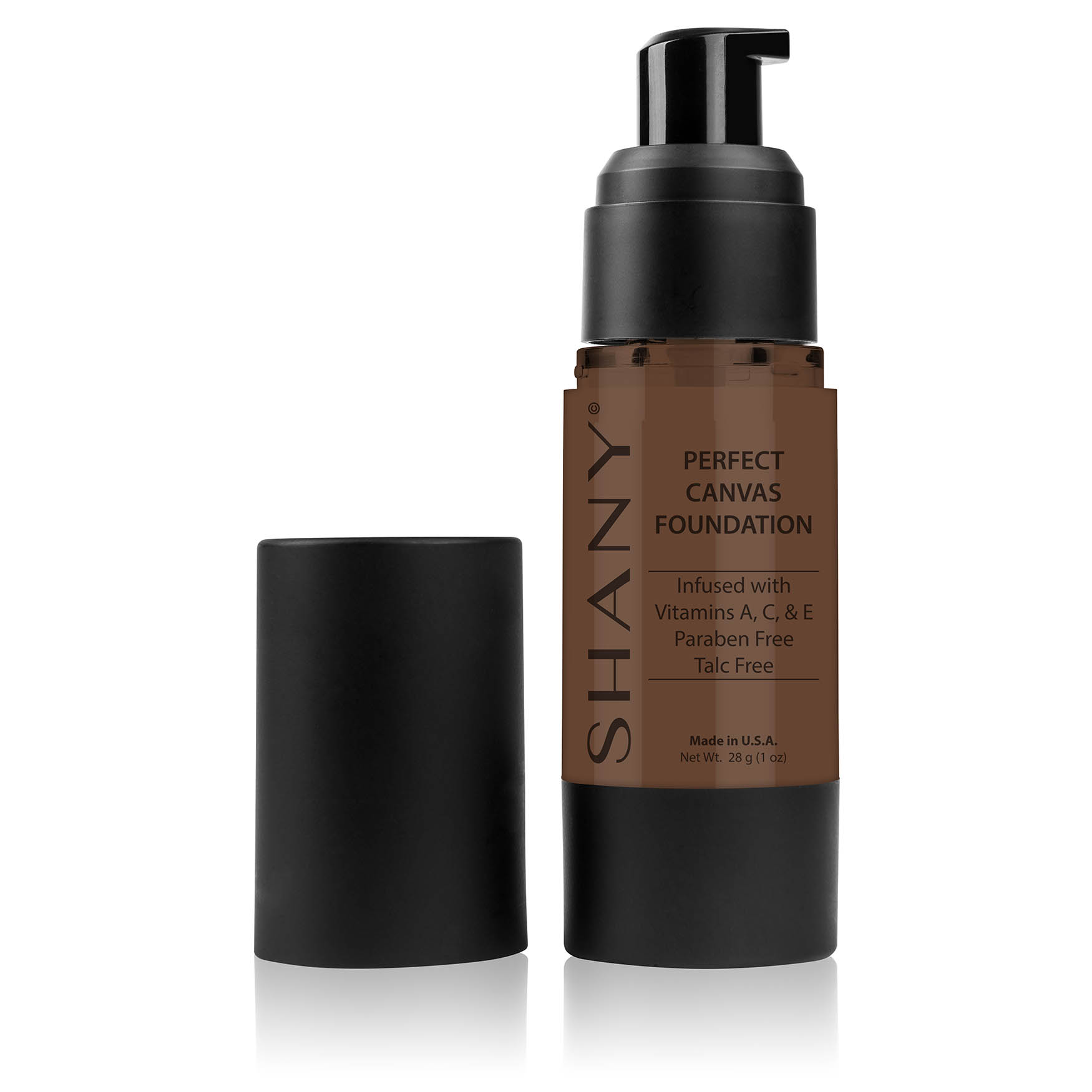 SHANY Perfect Canvas Liquid Foundation - Paraben Free/Talc Free/Oil ...